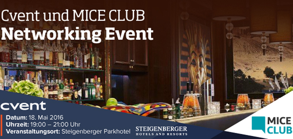 Cvent und MICE Club laden zum Networking-Event ein